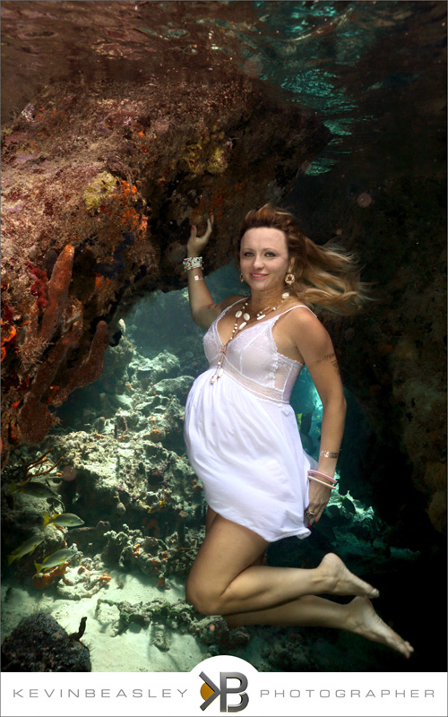 Underwater Maternity in the Bahamas with Pigs, Sharks, and a Gunboat ...